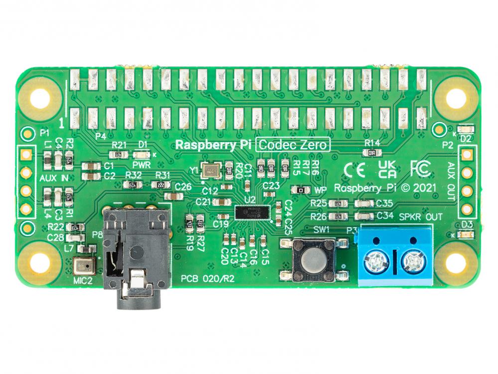 Buy IQaudio Codec Zero at the right price @ electrokit