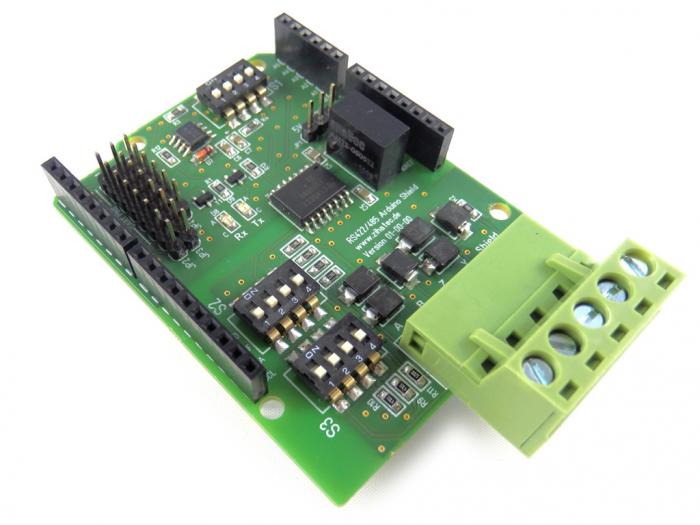 Buy RS422 / RS485 Shield for Arduino at the right price @ electrokit