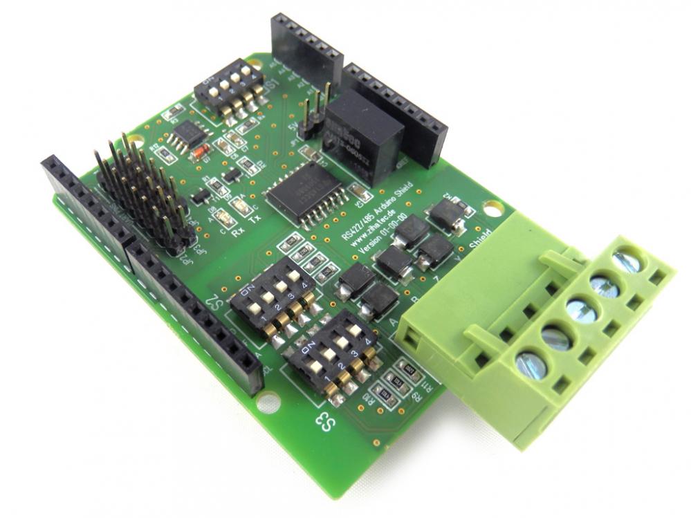 Buy RS422 / RS485 Shield for Arduino at the right price @ electrokit