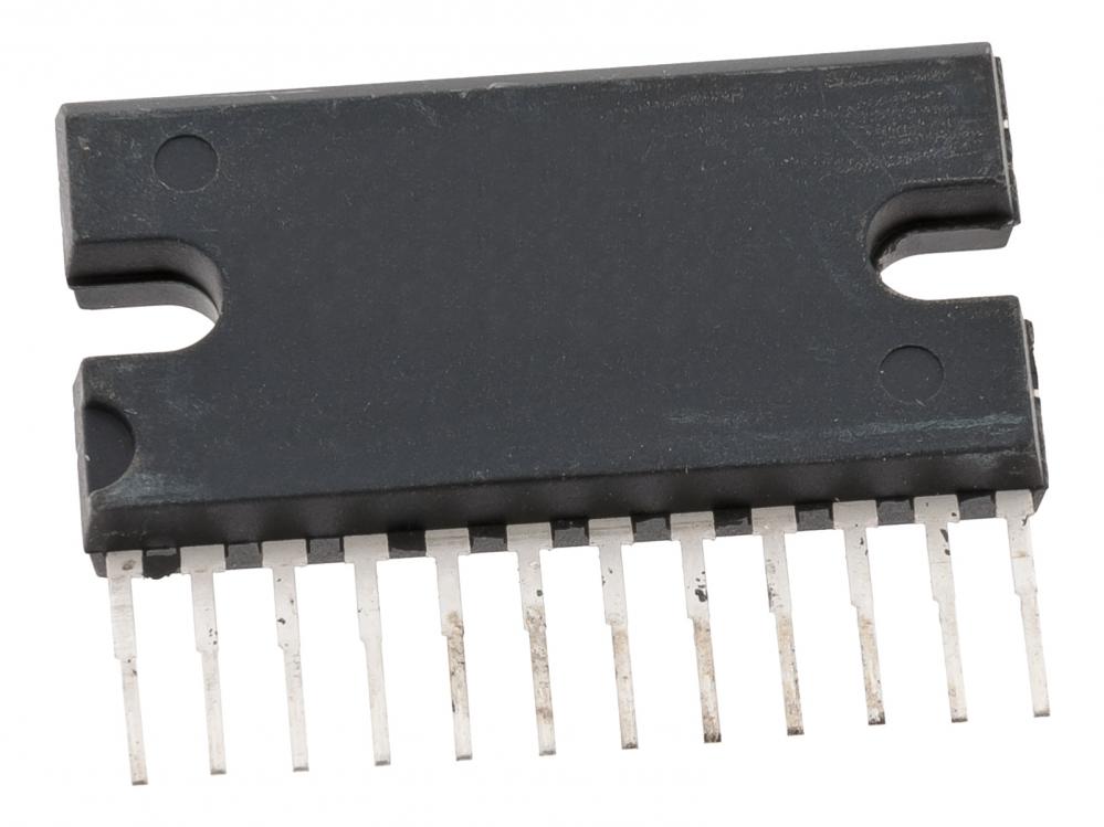 Köp LA4445 SIP-12 Audio amplifier 2ch 5.5W till rätt pris @ electrokit