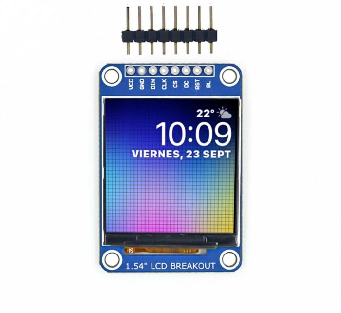 Buy 1.54" LCD Breakout at the right price @ electrokit