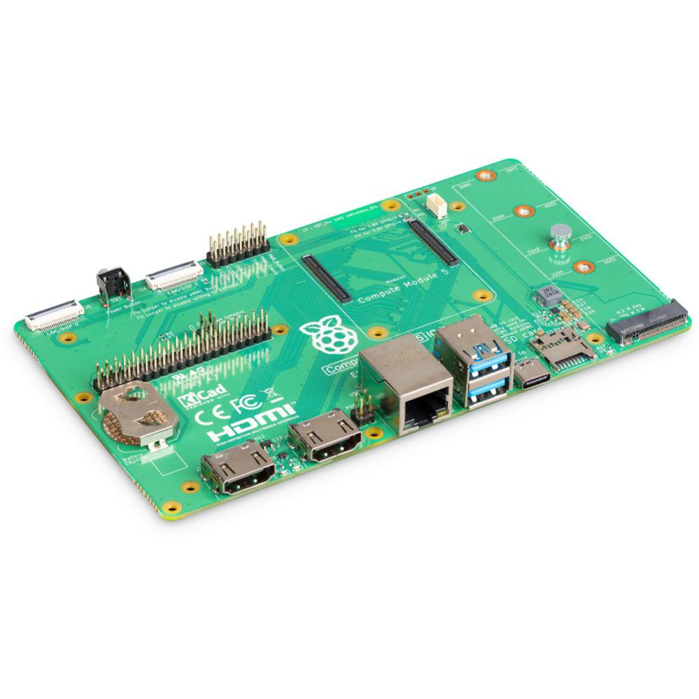 Buy Raspberry Pi Compute Module 5 IO Board at the right price @ electrokit