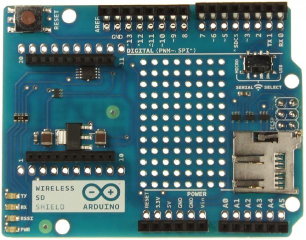 Buy Arduino Wireless SD shield at the right price @ electrokit