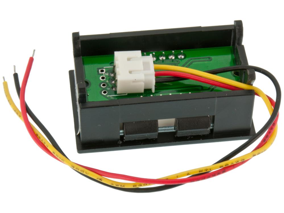 Buy Panel volt meter module LED 4.2-30V DC at the right price @ electrokit