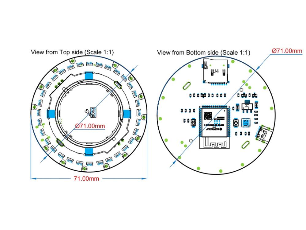 Buy Rotary ESP32 - Encoder with 1.28" display and ESP32-S3 at the right ...