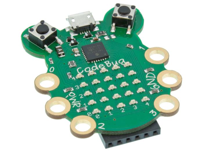 Buy Codebug - programmable wearable at the right price @ electrokit