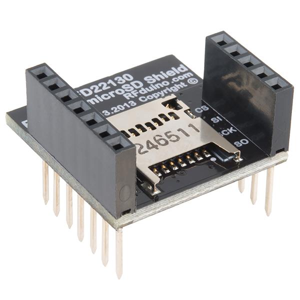 Buy RFDuino - MicroSD Shield at the right price @ electrokit