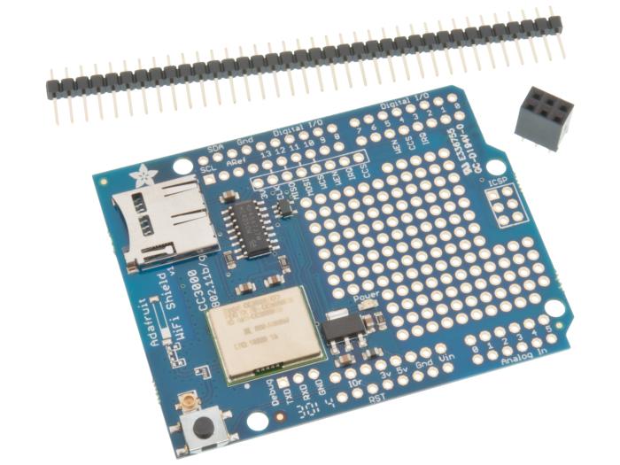 Köp Adafruit CC3000 WiFi-shield - u.fl till rätt pris @ electrokit