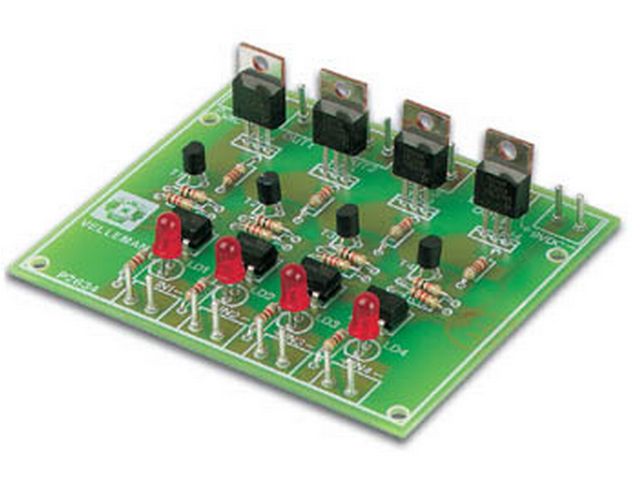 Buy Triac board x 4 at the right price @ electrokit