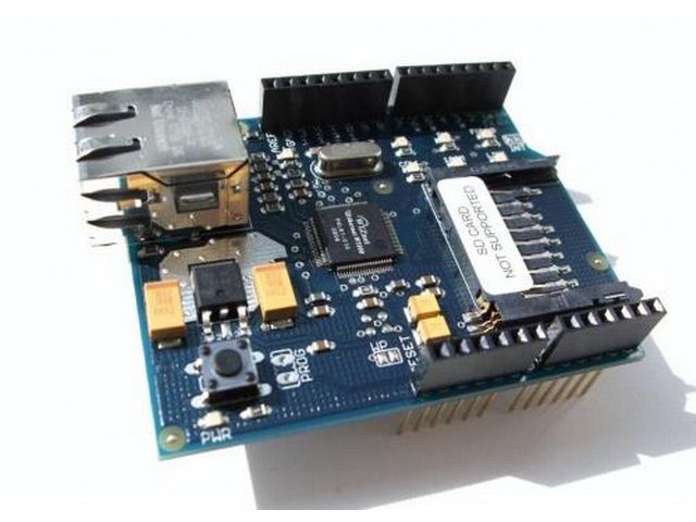 Buy Arduino Ethernet Shield at the right price @ electrokit