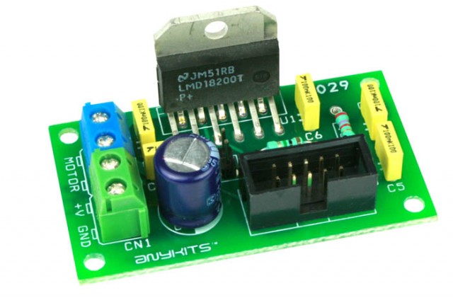 Köp DC-motorstyrning LMD18200 till rätt pris @ electrokit