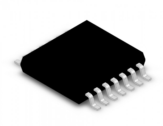 Köp FST3125MTCX TSSOP-14 4-Bit bus switch till rätt pris @ electrokit