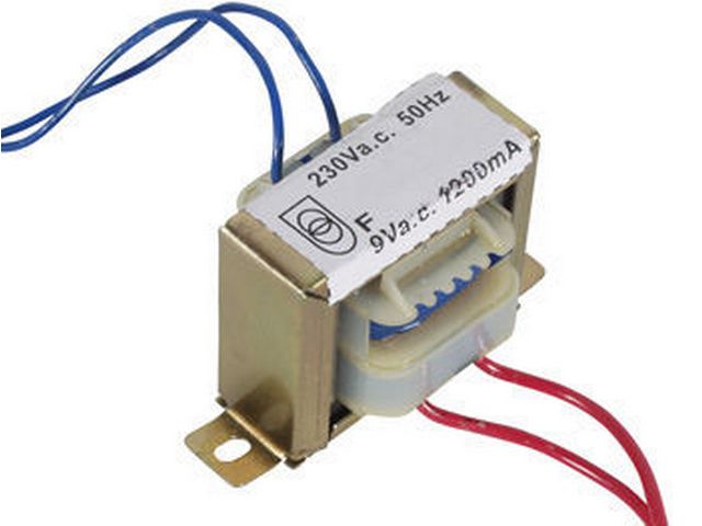 Buy Transformer 10VA 9V 1.2A at the right price @ electrokit
