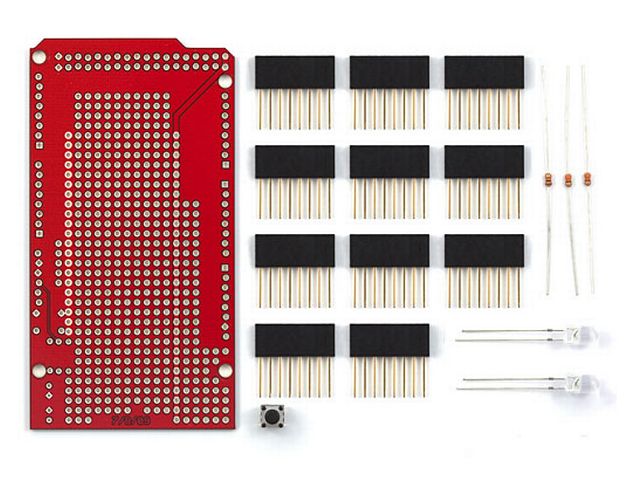 Buy Arduino Mega Proto kit at the right price @ electrokit