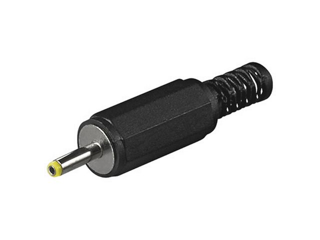 Köp DC-plugg 0.75mm plast (0.75x2.4x9.5mm) till rätt pris @ electrokit
