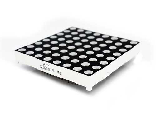 Buy LED matrix red/green 6x6cm common anode at the right price @ electrokit