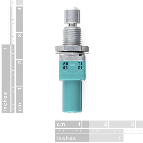 Buy Pot 10k lin PCB (B10K) with push lock at the right price @ electrokit