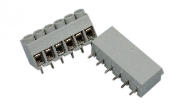 Köp Skruvplint 5mm 6-pol till rätt pris @ electrokit