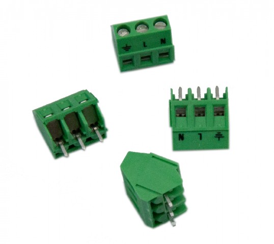 Köp Skruvplint 5.08mm 3p till rätt pris @ electrokit