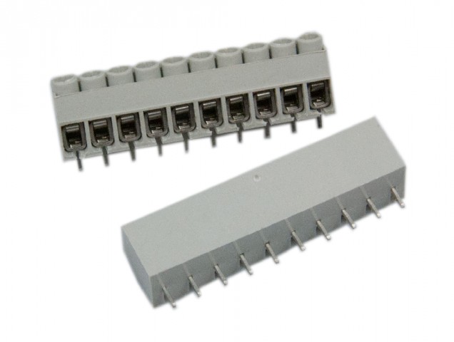 Köp Skruvplint 5mm 10p till rätt pris @ electrokit