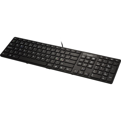 Köp Tangentbord USB slimline svart till rätt pris @ electrokit