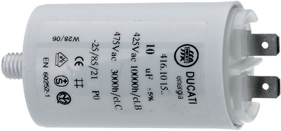 Buy Motor capacitor 2.5uF 475VAC at the right price @ electrokit