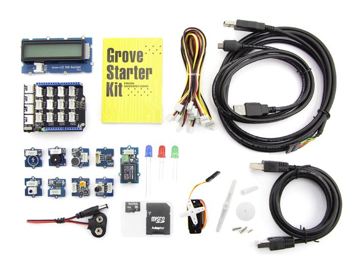 Köp Grove Starterkit för Intel Galileo gen 2 till rätt pris @ electrokit