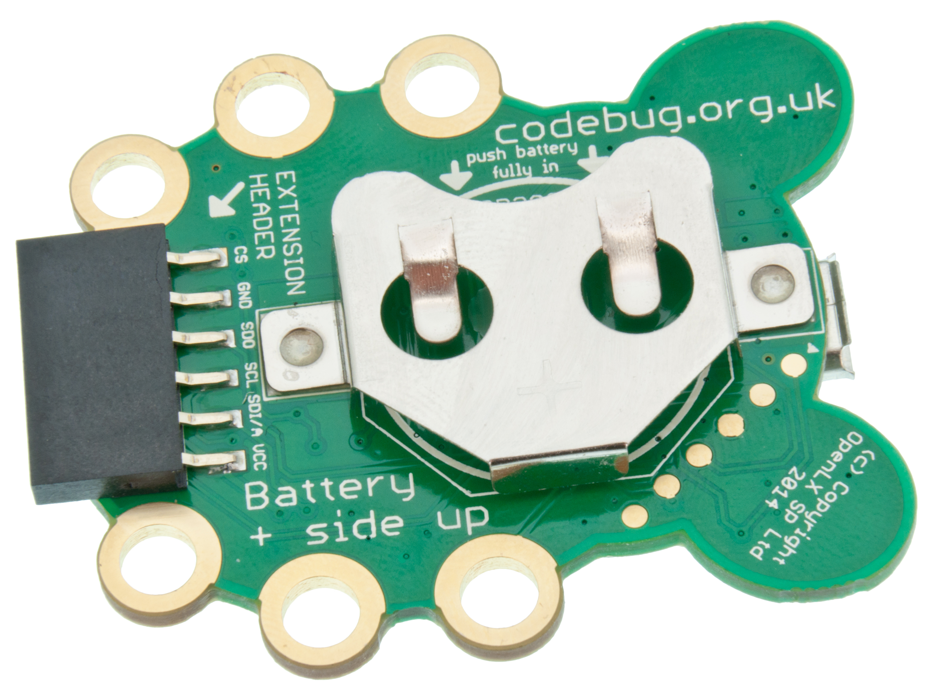 Buy Codebug - programmable wearable at the right price @ electrokit