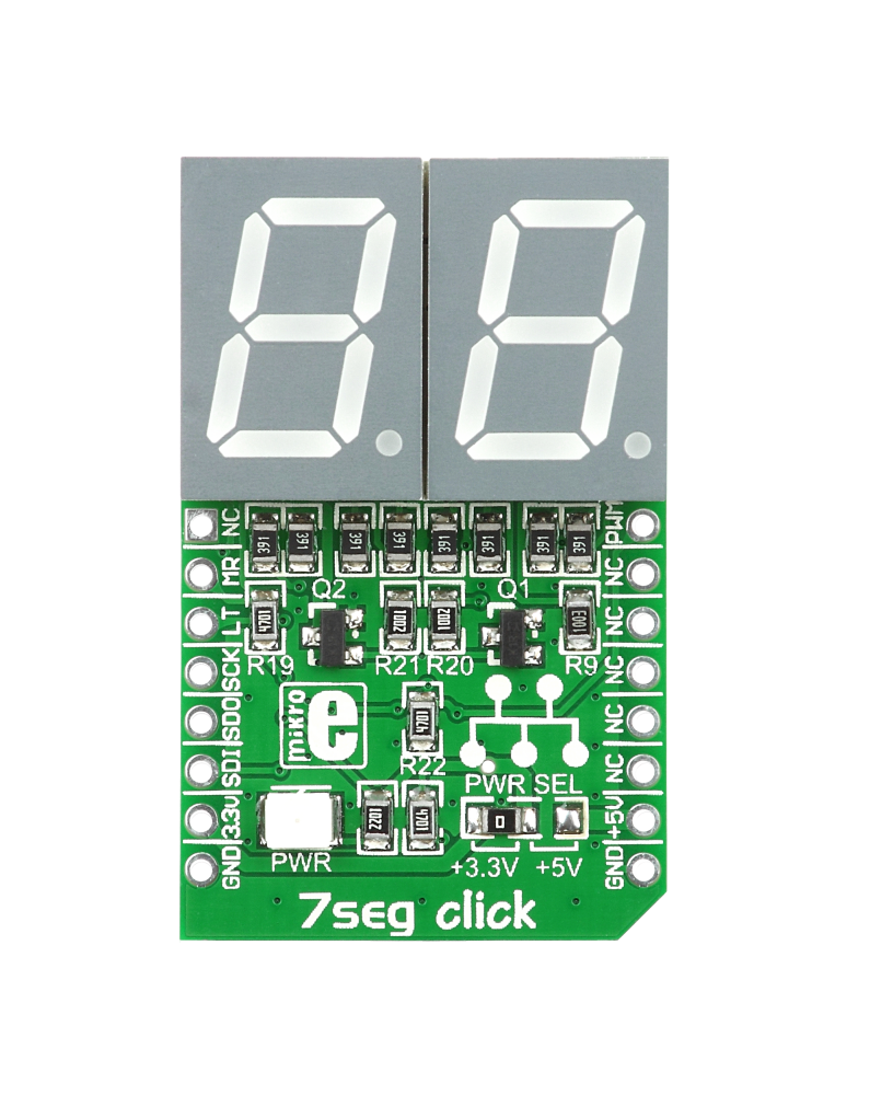 Buy 7seg click at the right price @ electrokit