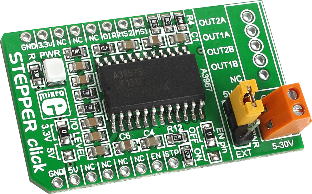 Köp Stepper click till rätt pris @ electrokit