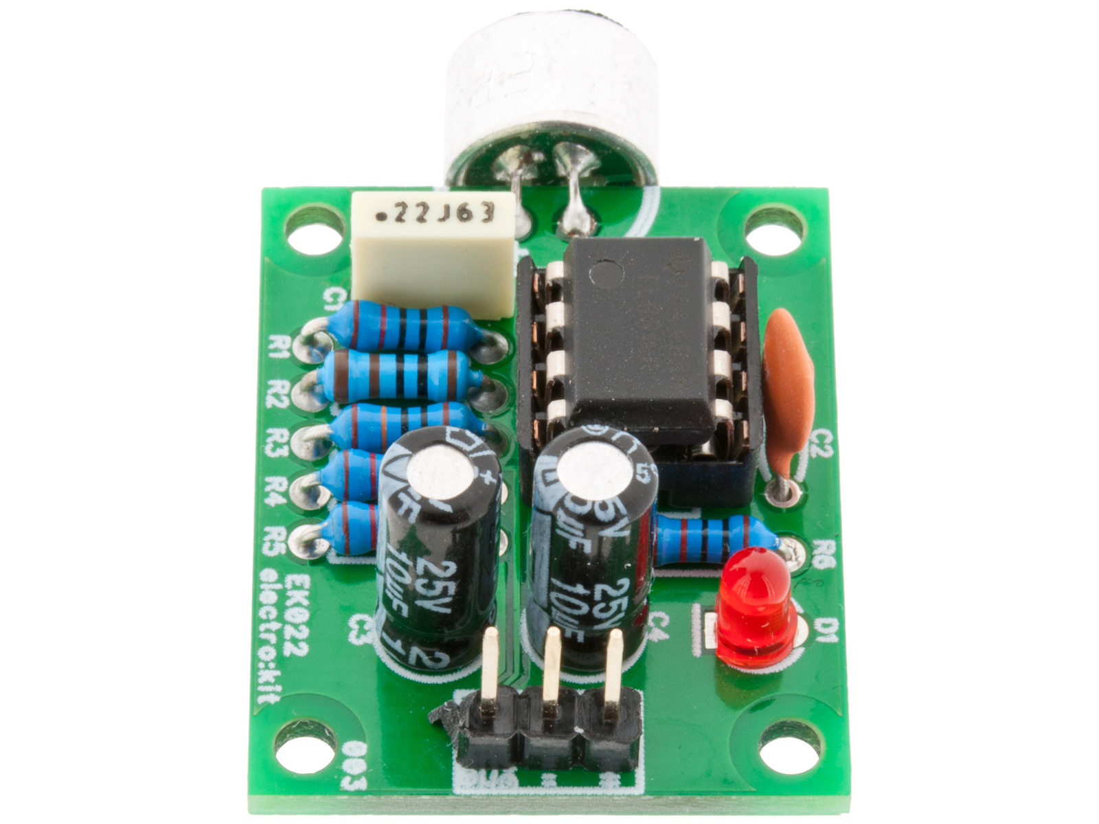 Köp Förstärkare för elektretmikrofon EK022 till rätt pris @ electrokit