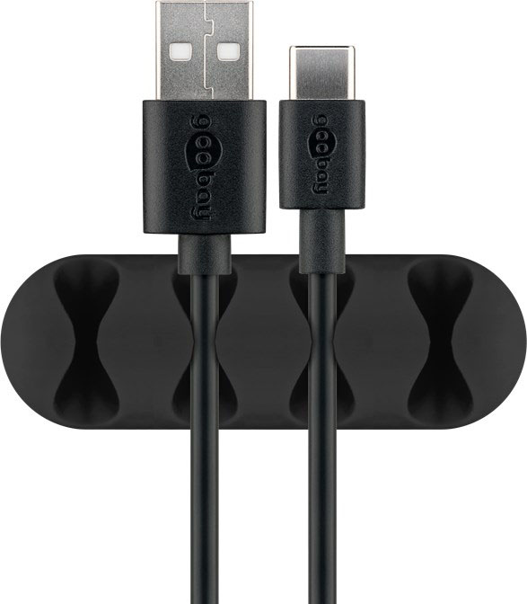Buy Self-adhesive cable holder x4 black 2-pack at the right price ...